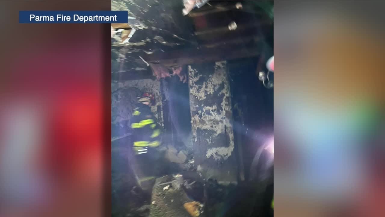 Residents displaced by second-floor fire at Parma apartment early ...