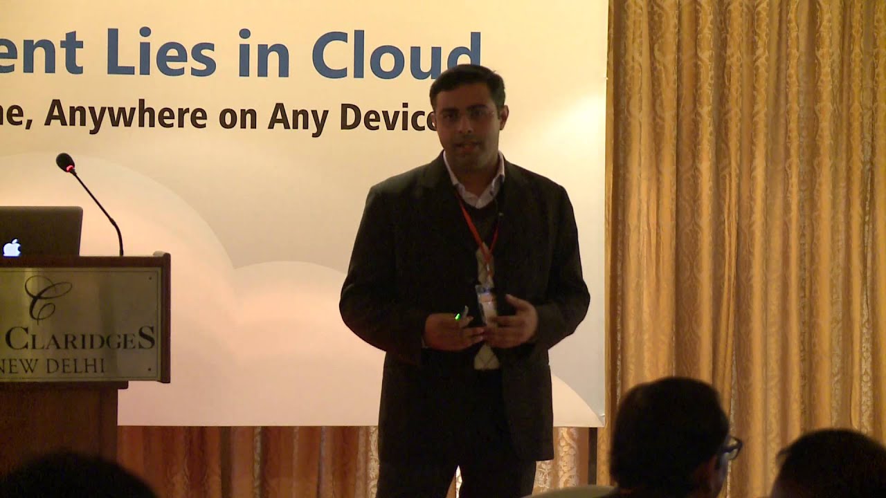 Amit Sharma, Solution Architect from Amazon Web Services talks about ...