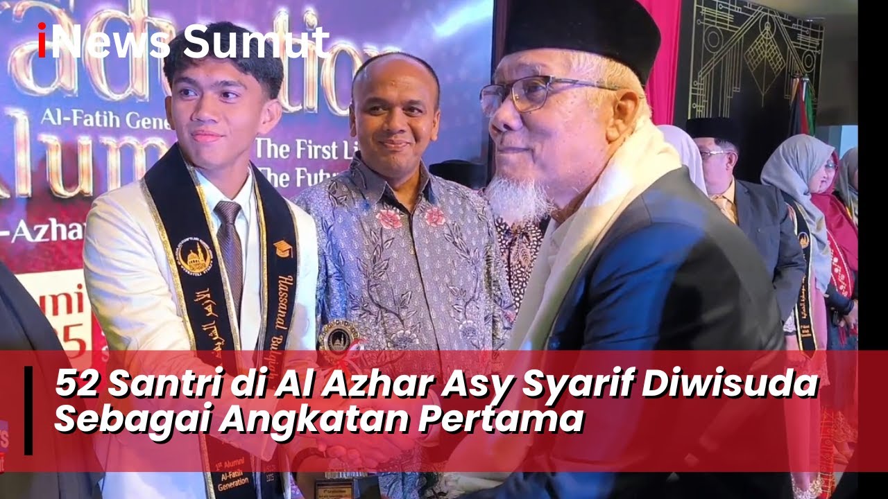 52 Santri di Al Azhar Asy Syarif Diwisuda Sebagai Angkatan Pertama ...