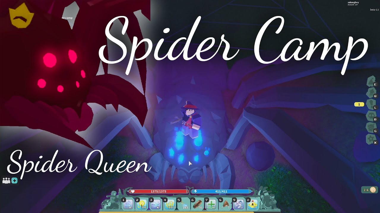 Vesteria Beta 2.1 จุด Spider Camp - YouTube