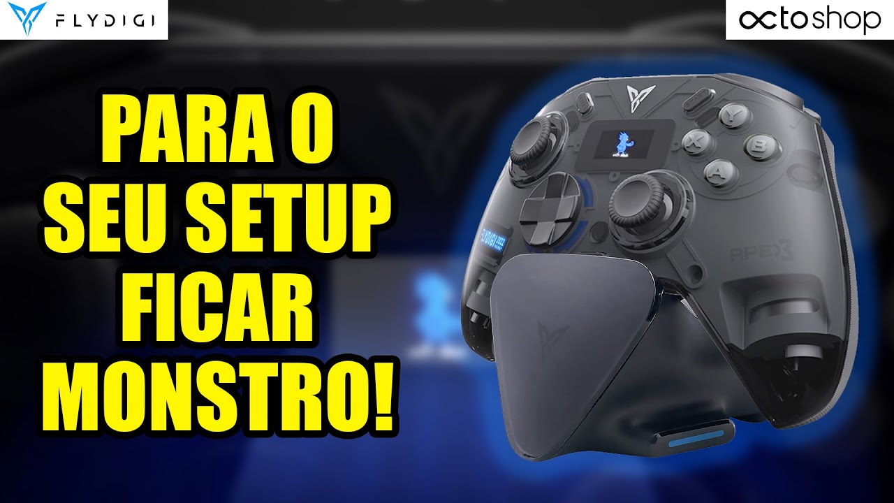 A MARAVILHOSA FLYDIGI Charging Dock para APEX 3 vai TRANSFORMAR seu ...