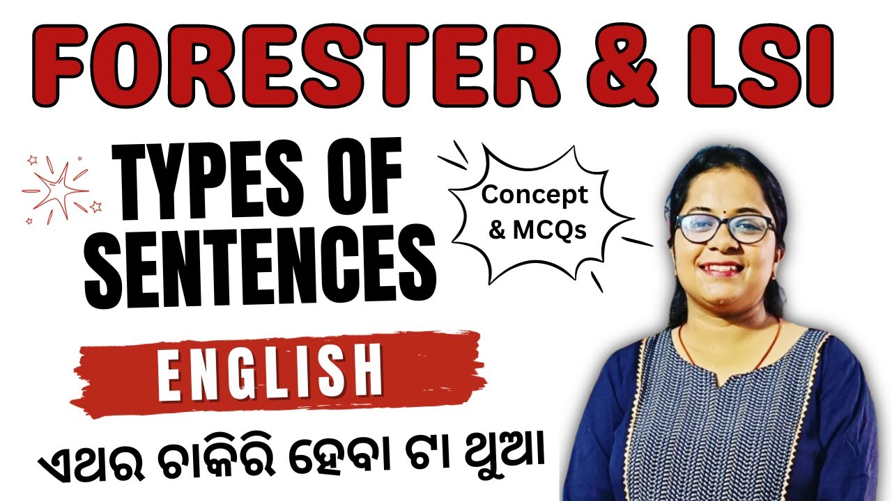 Types of sentences for forester , forest guard and Livestock Inspector ...