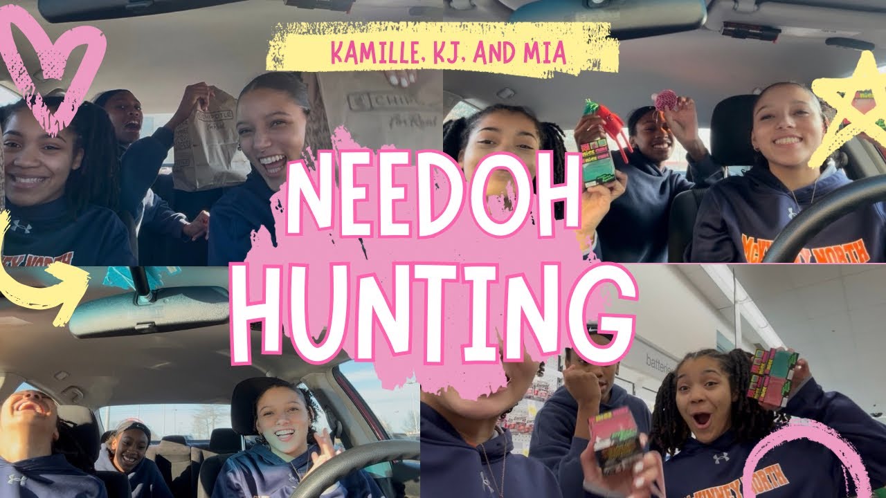 NEEDOH HUNTING WITH KAMILLE, KJ, AND MIA !! - YouTube