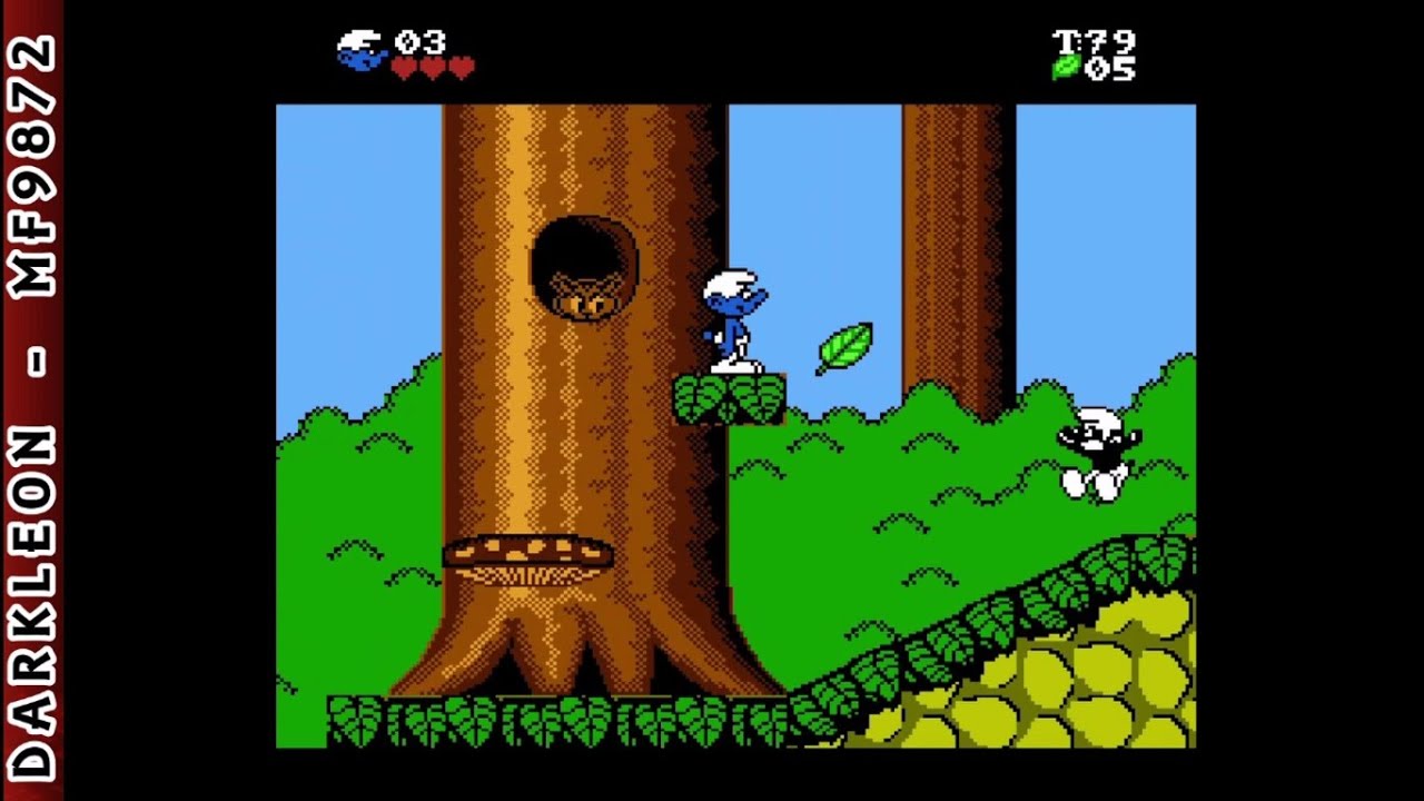 NES - The Smurfs © 1994 Bit Managers - Gameplay - YouTube