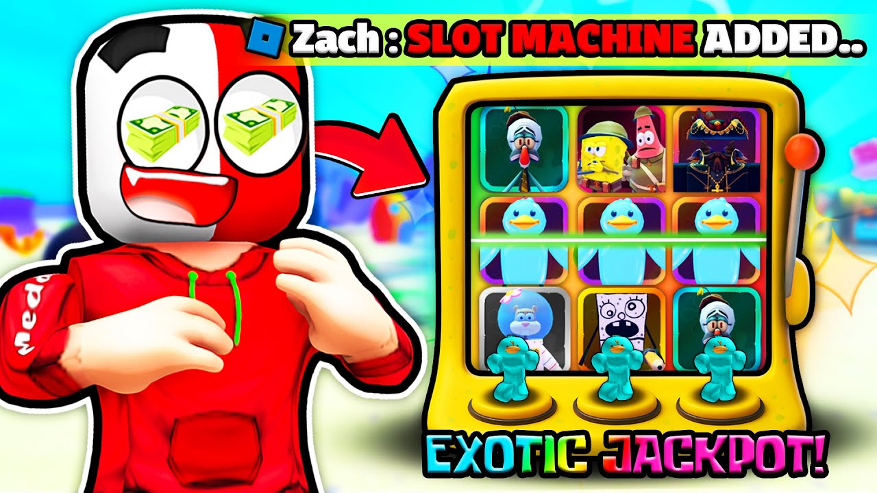 SpongeBob TD, But I Added A SLOT MACHINE.. - YouTube