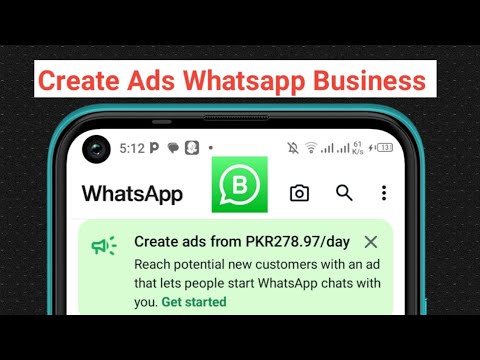 Create ads from PKR278.97/day | Whatsapp business create ads