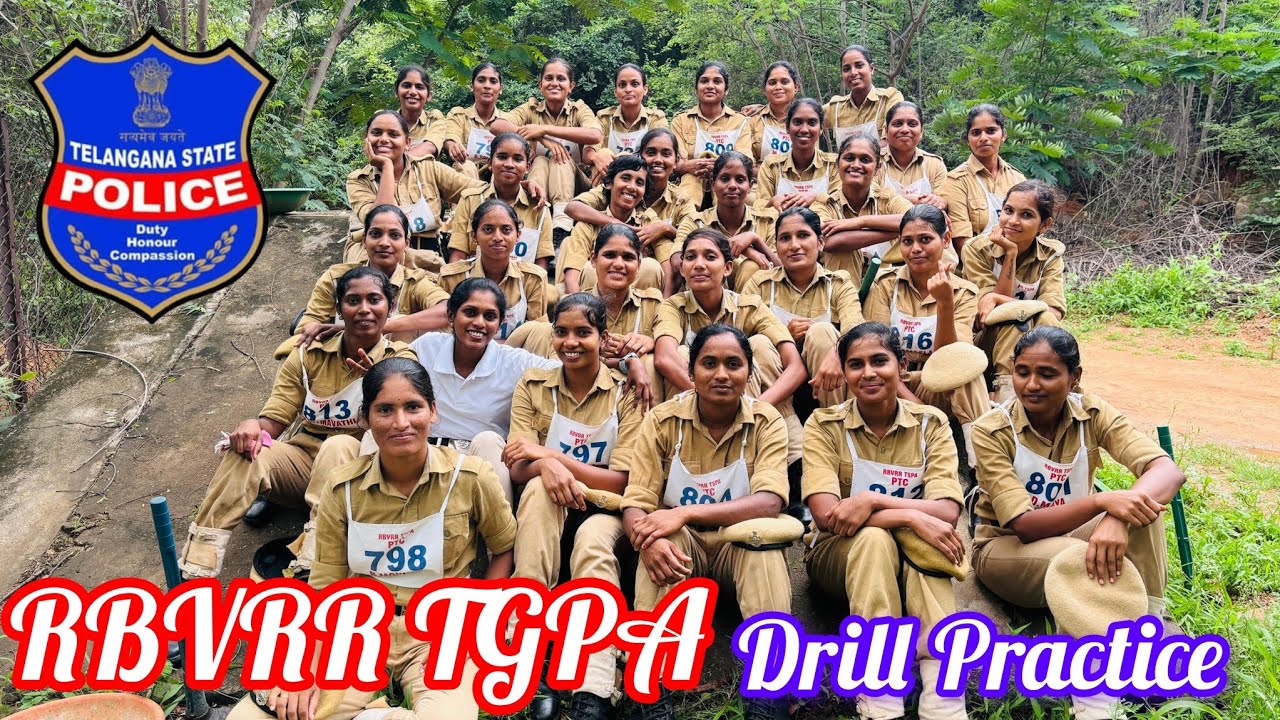 RBVRR TGPA Drill Practice 👮‍♀️ - YouTube