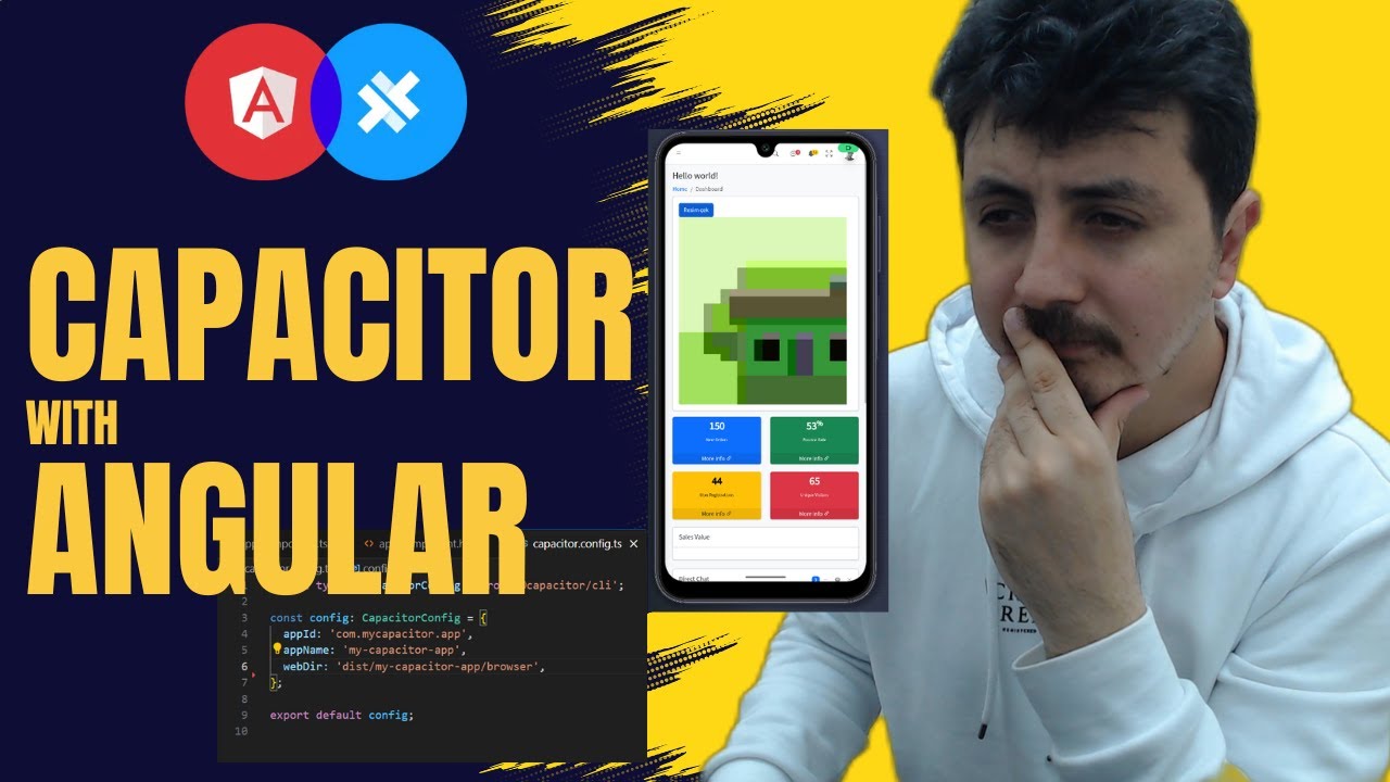 Capacitor ile Angular Uygulamanızı Mobile Uygulamasına Dönüştürün - YouTube