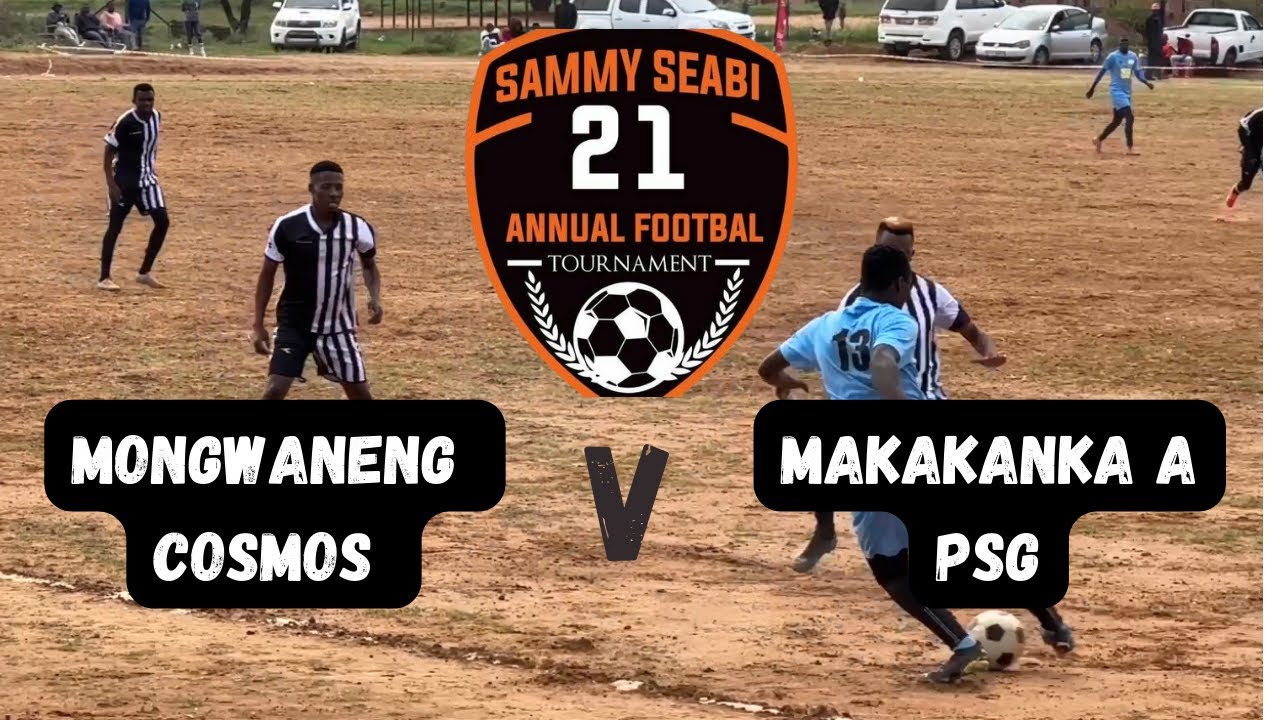 LIVE MATCH : Mongwaneng Cosmos v Makakanka A PSG | Sammy Seabi Annual ...