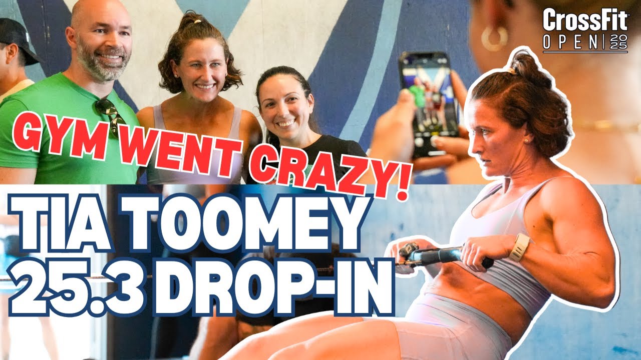 Tia-Clair Toomey Crushes 25.3 at Vintage Crossfit| CrossFit Open 2025 ...