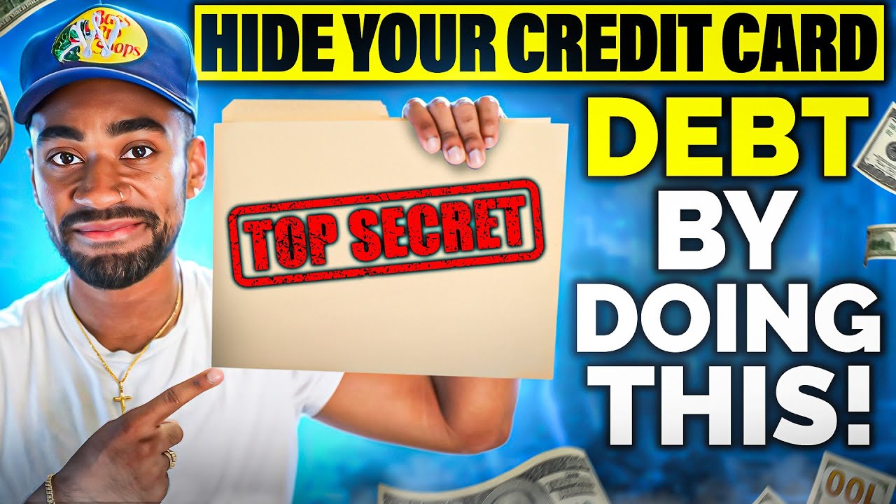 How to HIDE Credit Card Debt and BOOST Your Credit Score! - YouTube