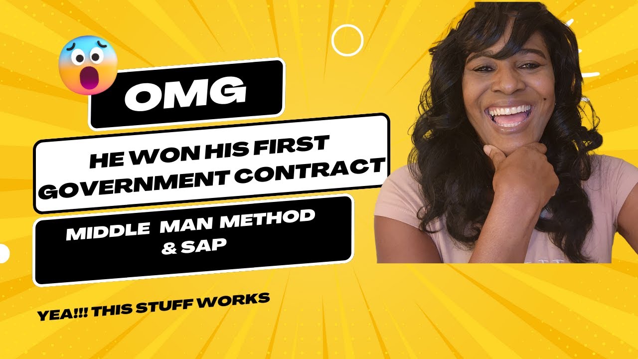 HE WON FIRST GOVERNMENT CONTRACT USING MIDDLE MAN & SAP - YouTube