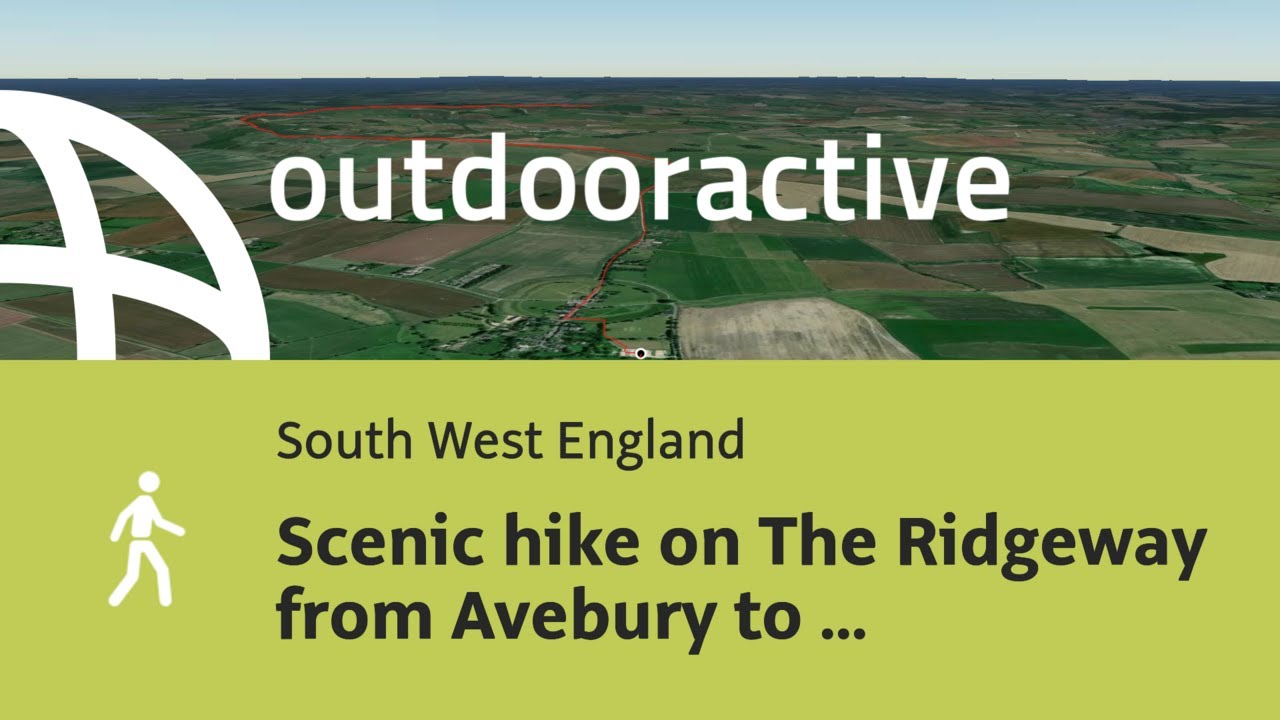 Scenic hike on The Ridgeway from Avebury to Ogbourne St George via ...