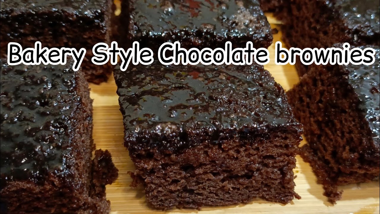 Bakery Style chocolate brownies🍫// Simple and Easy Recipe😋 - YouTube