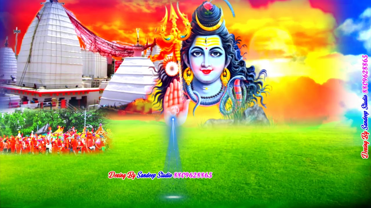 4K Background Video बोल बम 2020 || HD Background Video 2020 || Bol Bam ...