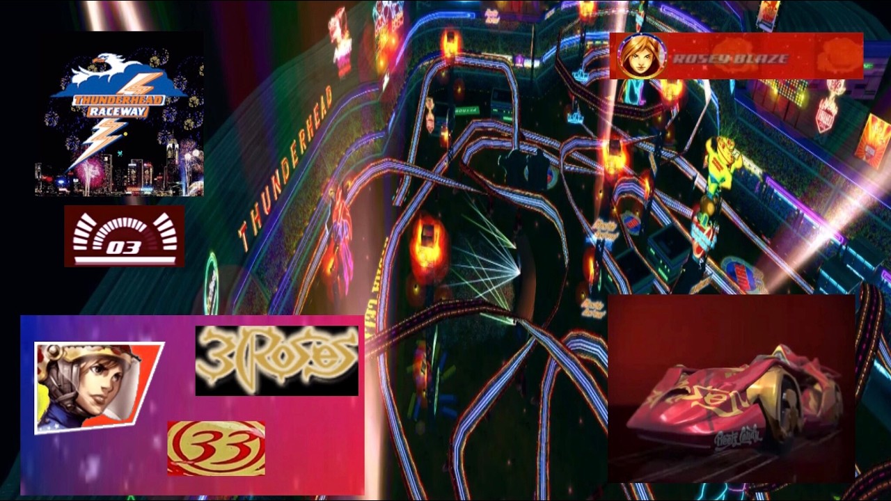 Speed Racer The Videogame (Wii) Rosey Blaze On Thunderhead Raceway ...