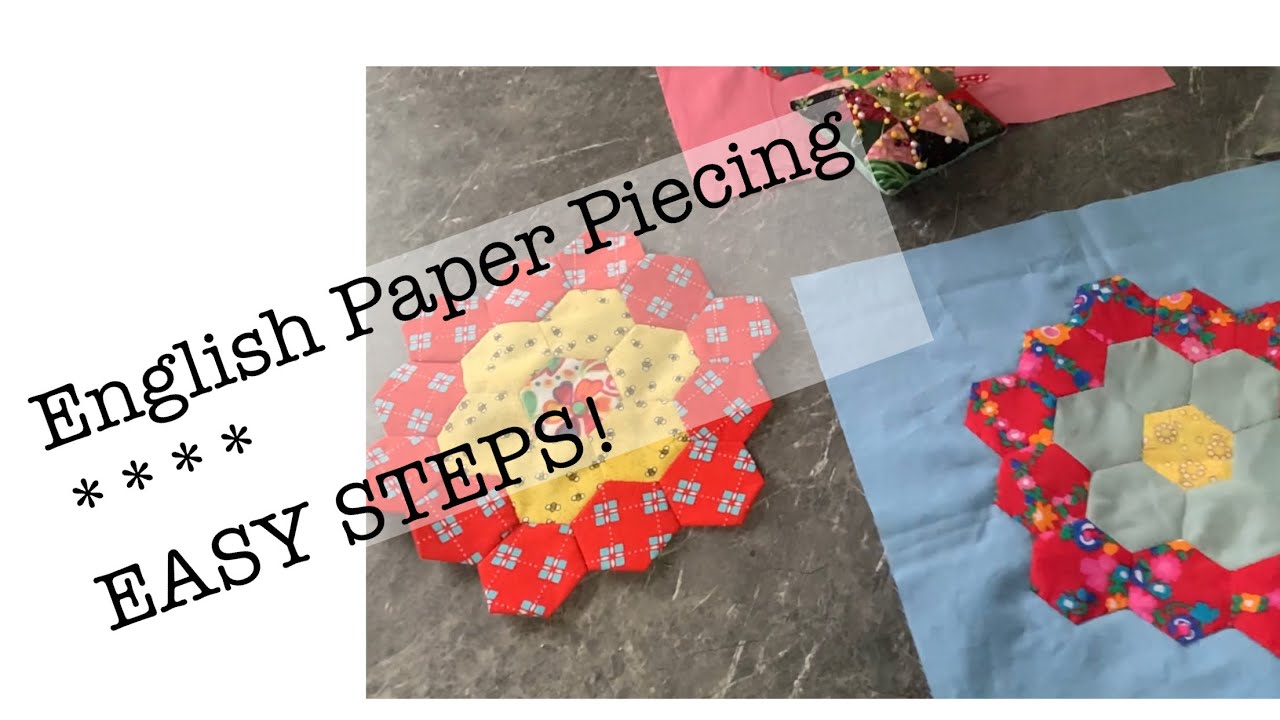 Friendly Sampler block 6 | English Paper Piecing | Grandmother’s flower ...