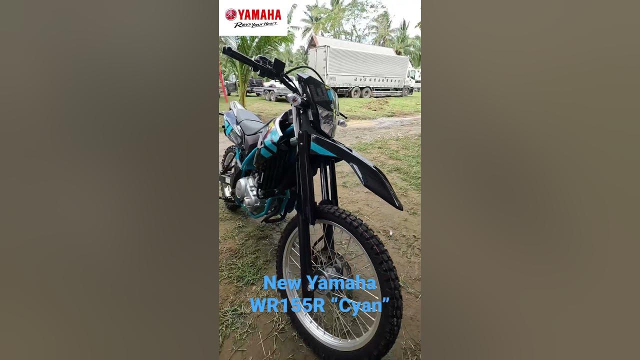 New Yamaha WR155R Color Variant Cyan - YouTube