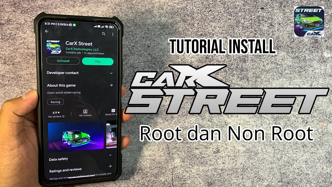 Tutorial Install CarX Street Pada Device Android - Root & Non Root ...