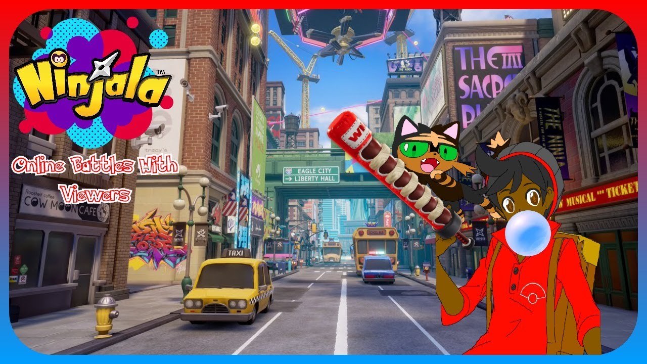 🔴Live! Let's Battle Online With The Viewers, Ninjala Style!!! - YouTube