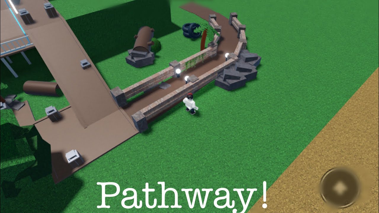 Building a pathway! (Roblox Theme park tycoon 2) Episode 2 - YouTube