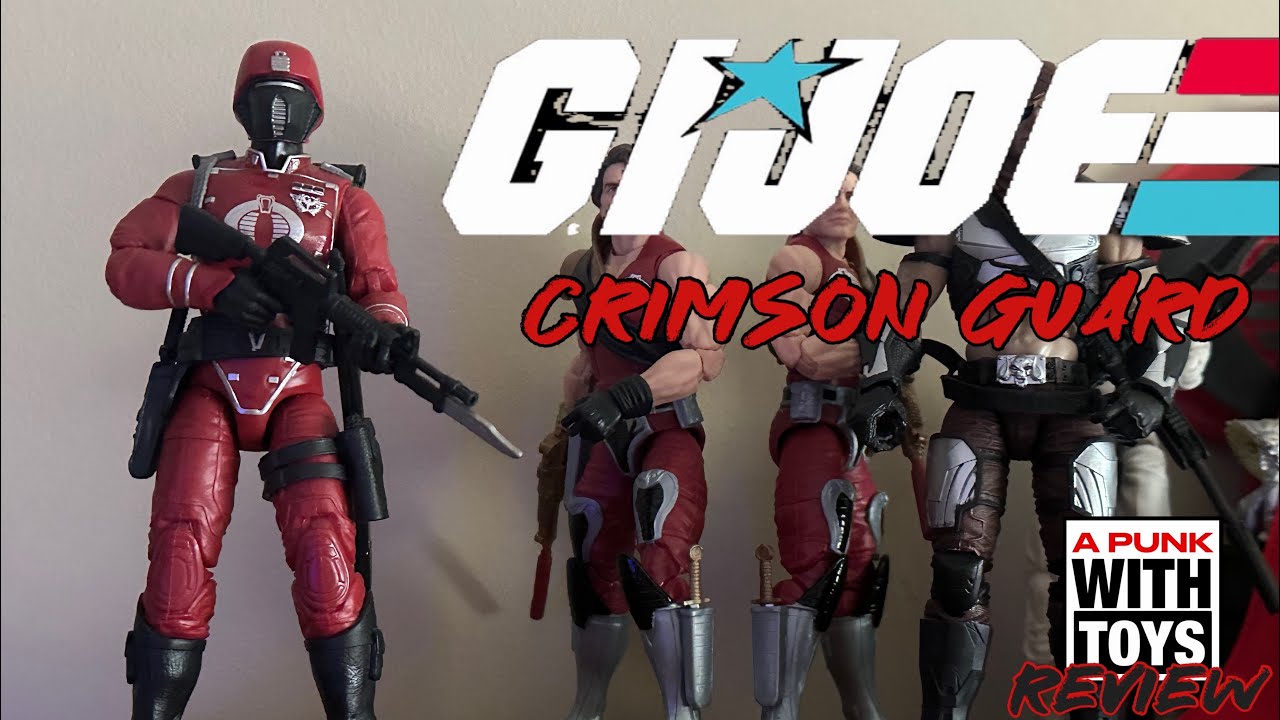 GI Joe Classified Crimson Guard Review by Hasbro - YouTube
