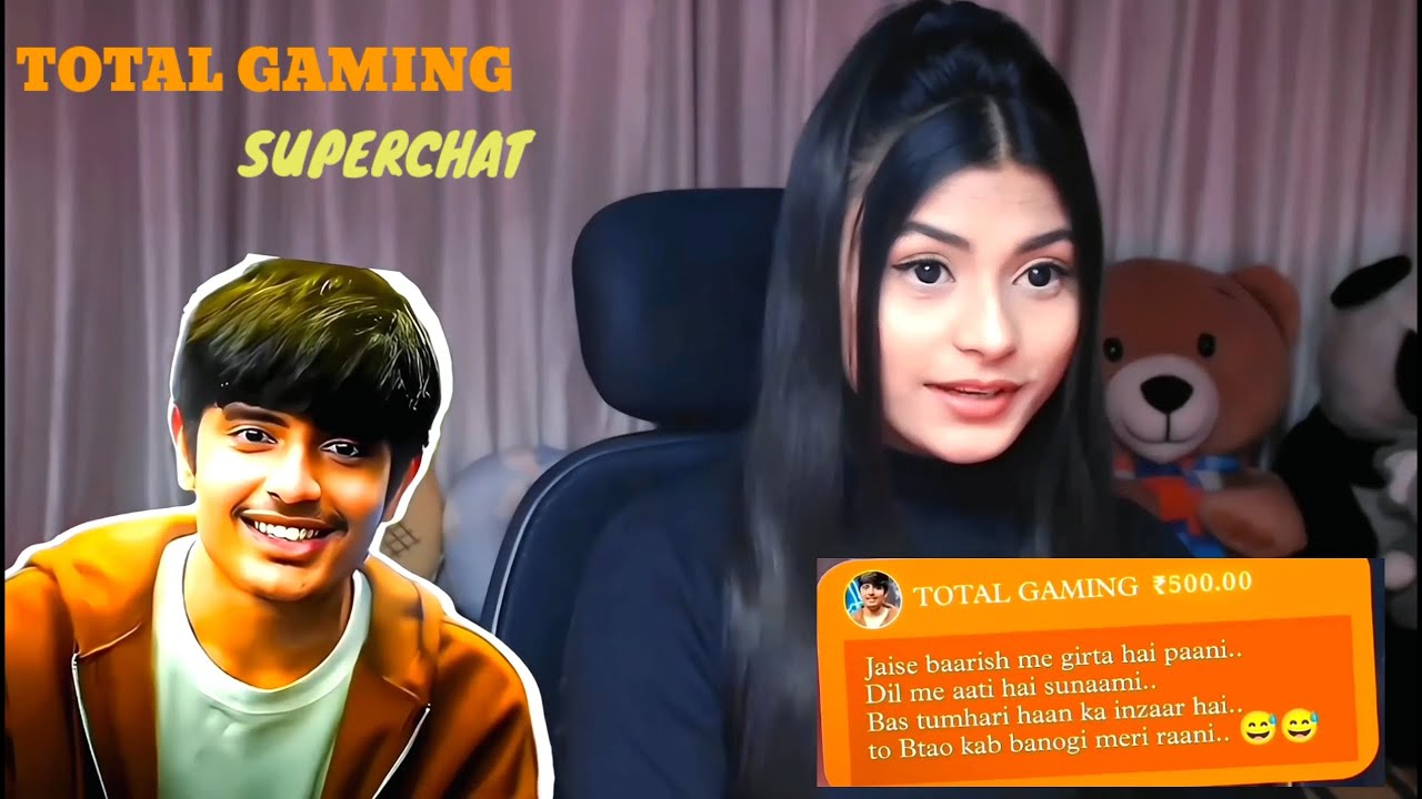 TOTAL GAMING SUPER CHAT | CHIKU GAMING 😍 - YouTube