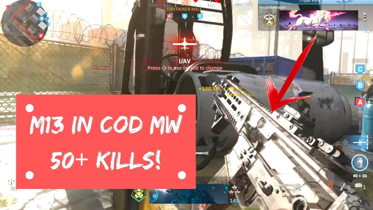 50+ Kills with M13 in Modern Warfare | M13 Class Setup (COD MW) - YouTube