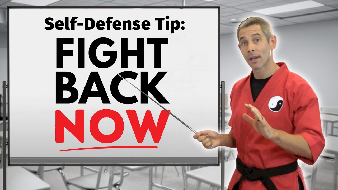 Self-Defense Training Tip: Fight Back Sooner than Later - YouTube