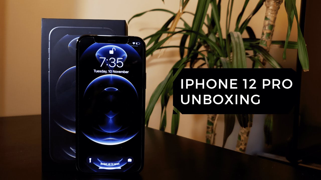 iPhone 12 Pro Unboxing and Review - Graphite! - YouTube