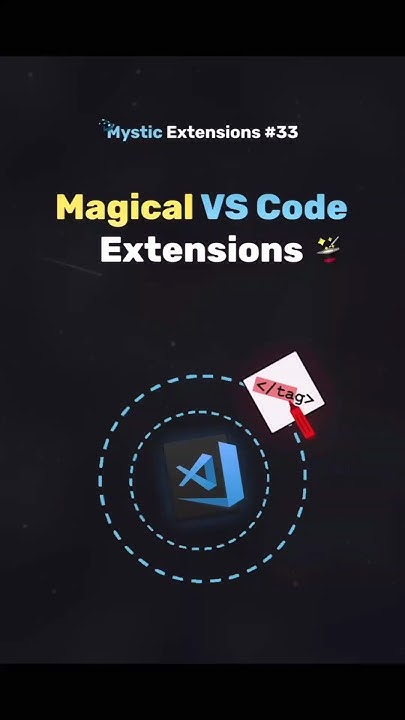 Magical visual studio code extension #vscode #youtubeshorts #extention #programming - YouTube