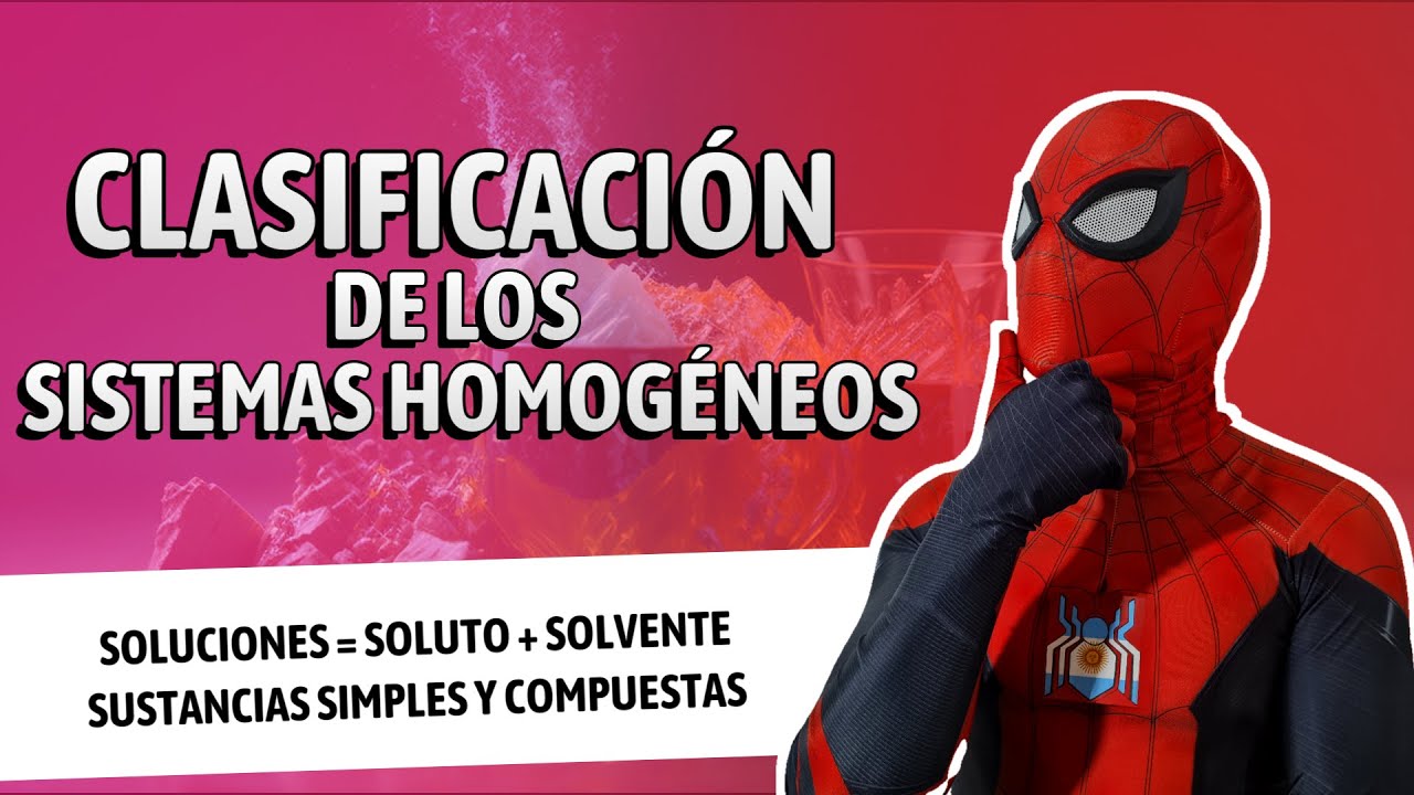 SISTEMAS HOMOGÉNEOS - SOLUCIONES Y SUSTANCIAS (SIMPLES Y COMPUESTAS) 🕷 ...