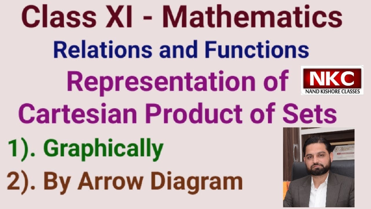 Class 11 Maths Relations And Functions Lecture Ii Cartesian Product Sets Graphically And Arrow