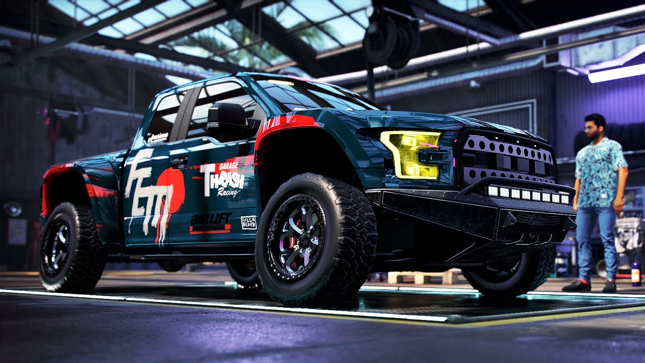 NEED FOR SPEED HEAT 4K ULTRA - FORD F-150 RAPTOR LE | CUSTOMIZATION AND ...