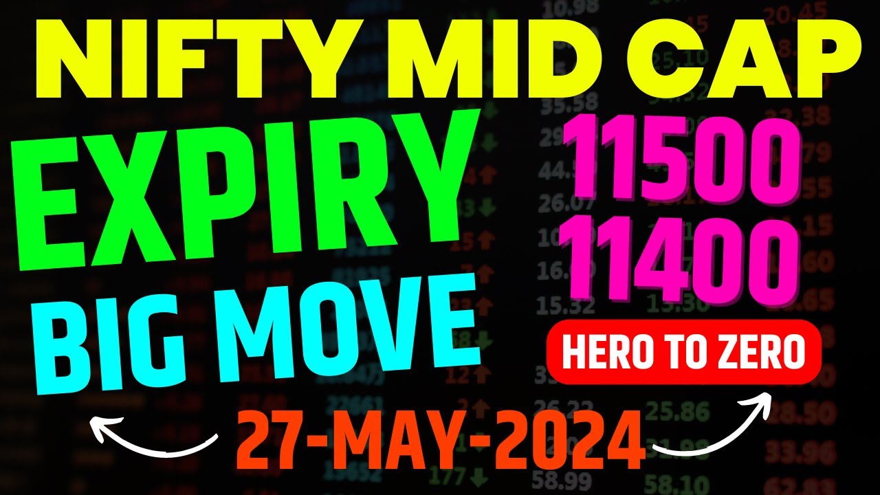 nifty midcap expiry | Option chain trading strategy | hero to zero ...