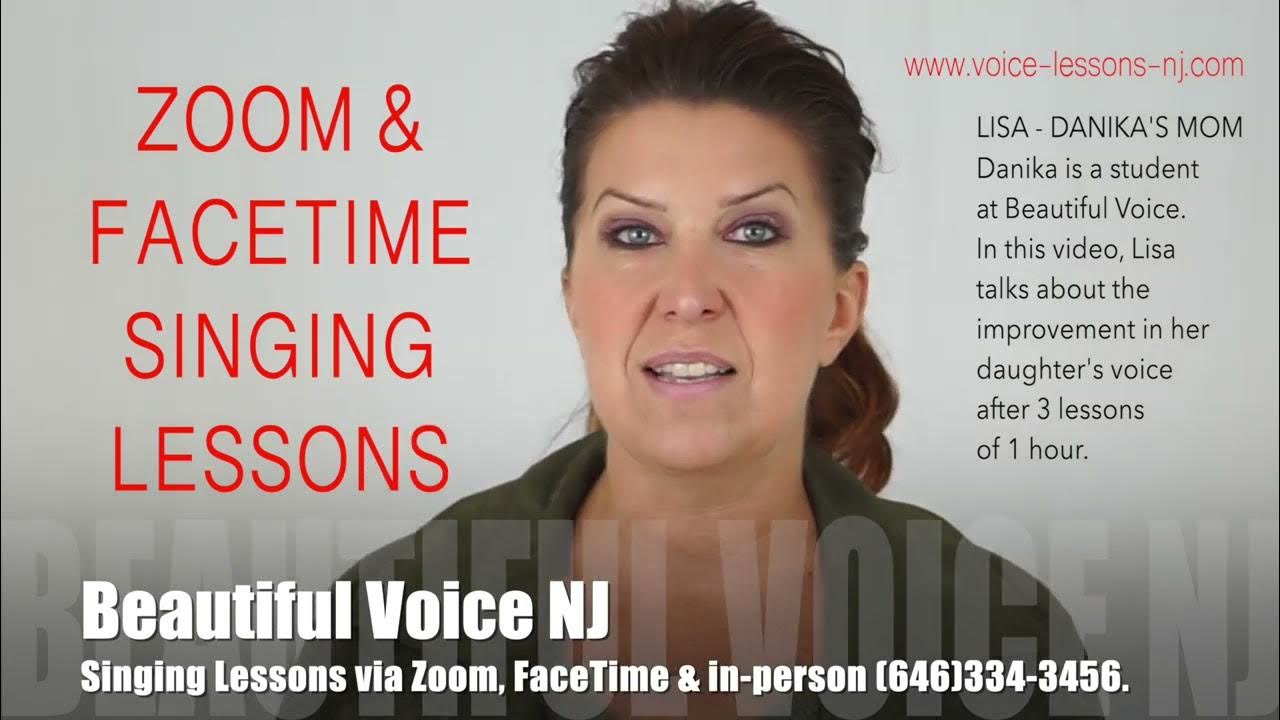 Singing Lessons in Paramus, New Jersey, Vocal Coach, NJ. - YouTube