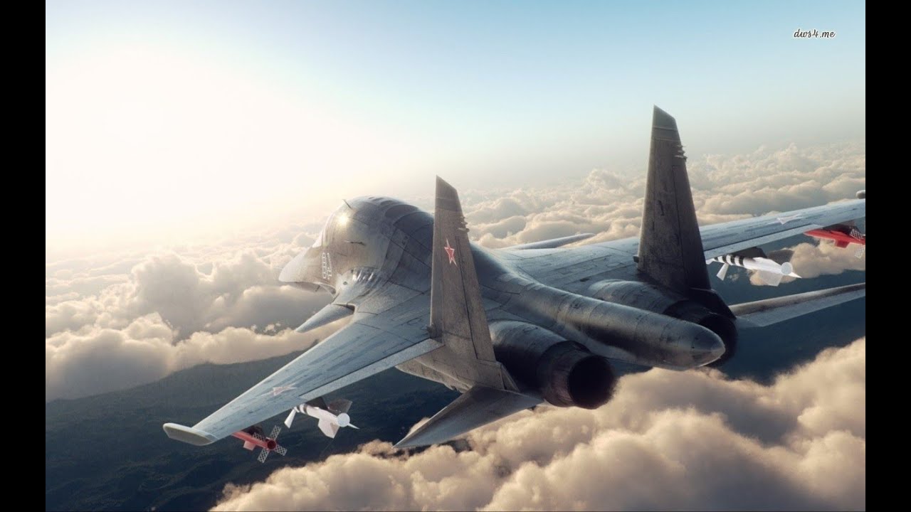 Лучший и Универсальный самолет Су 34 ВКС России Best russian aircraft ...