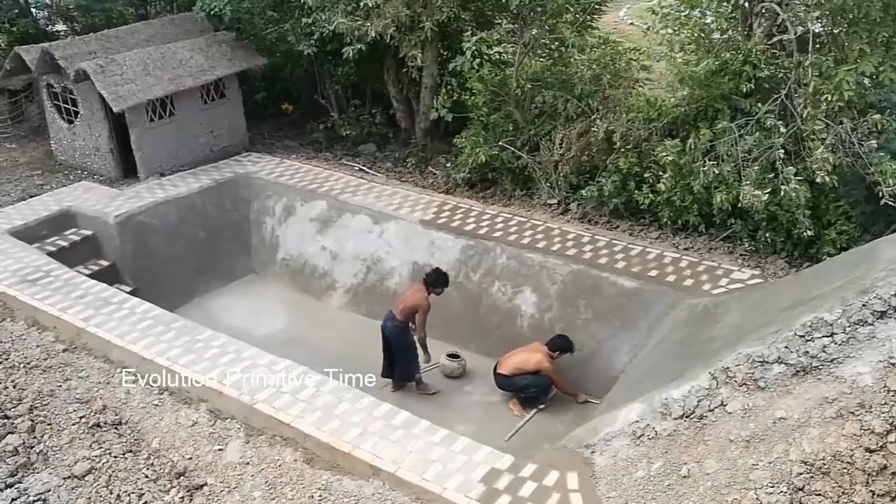 Build Swimming Pool Underground - YouTube