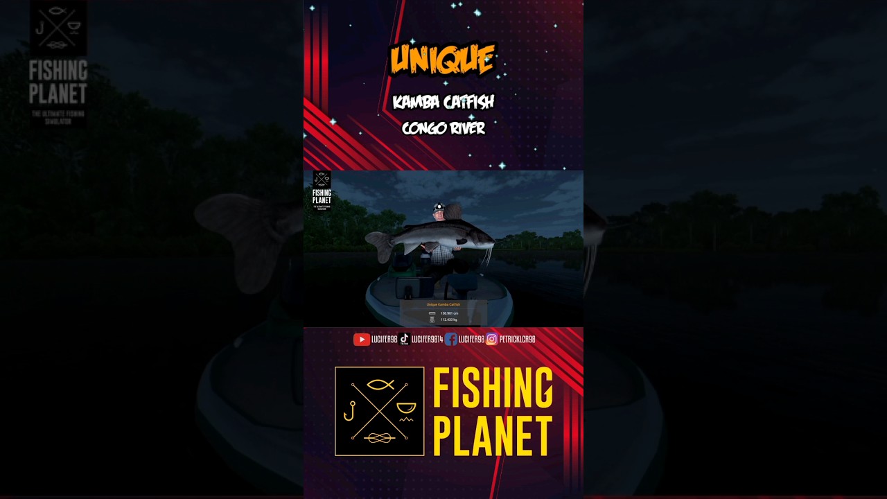 Unique Kamba Catfish #fishingplanetindonesia #fishingplanet - YouTube