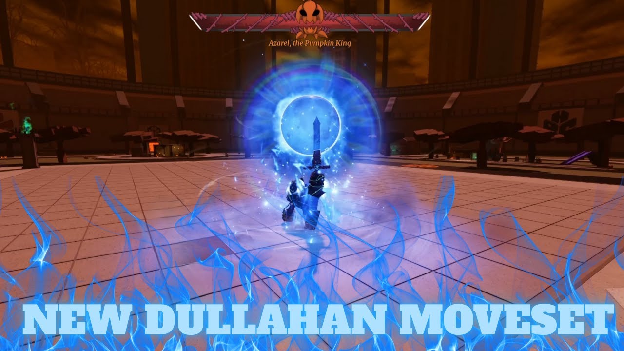 NEW HALLOWEEN DULLAHAN BOSS MOVESET | Heroes Battlegrounds - YouTube