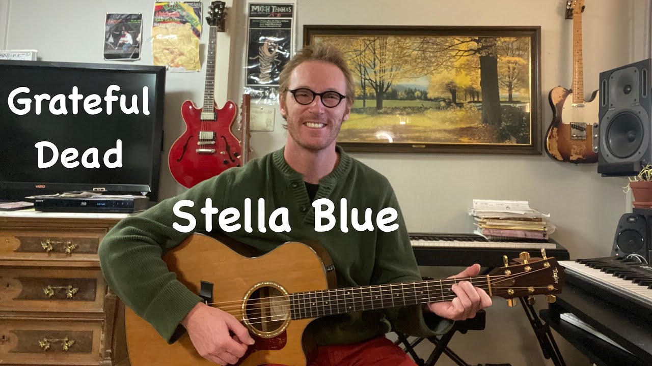Stella Blue Guitar Tutorial - Grateful Dead - YouTube