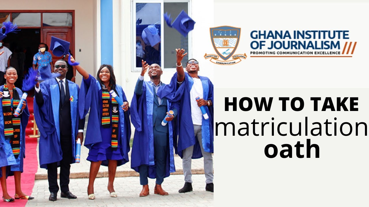 HOW TO TAKE GIJ MATRICULATION OATH - YouTube
