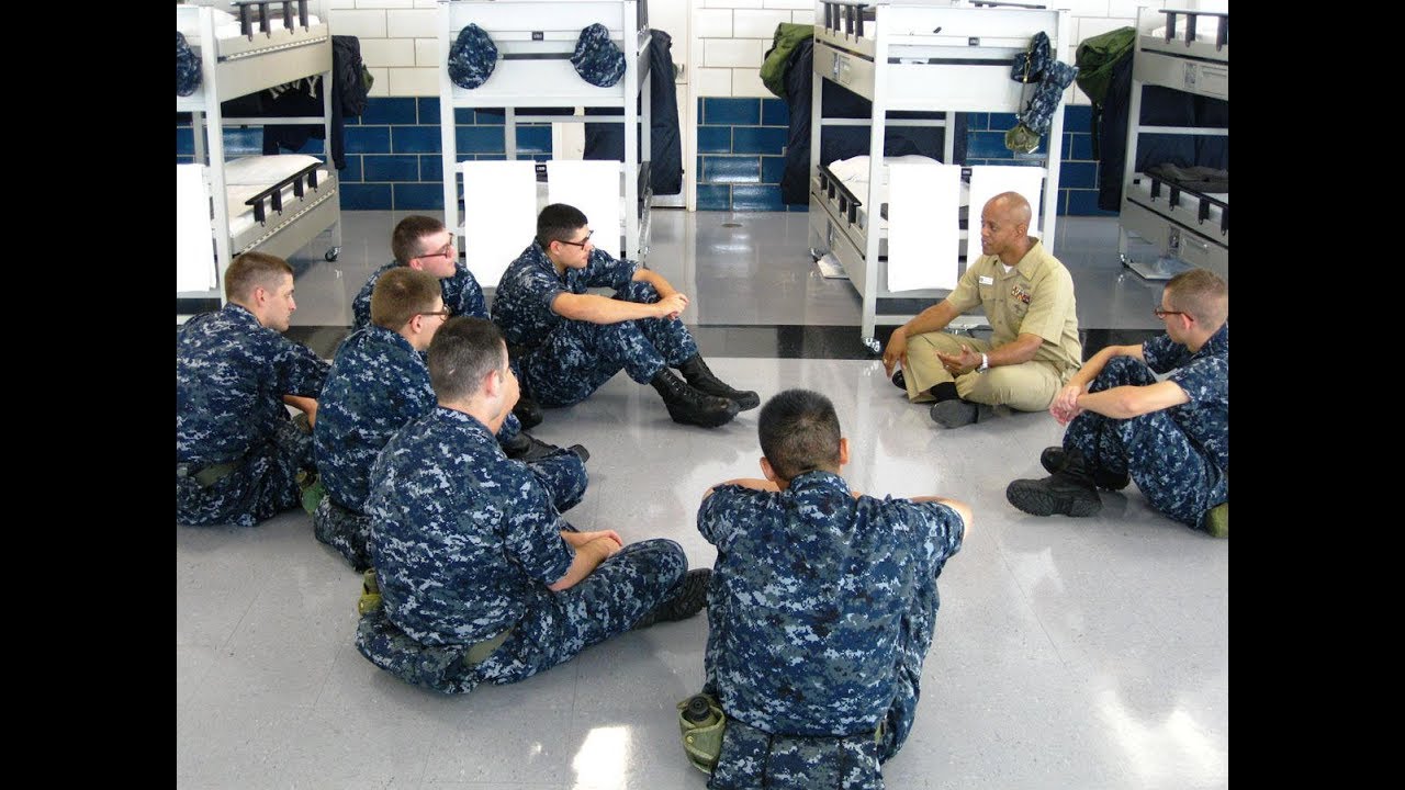 NAVY BOOT CAMP WALK THROUGH - YouTube