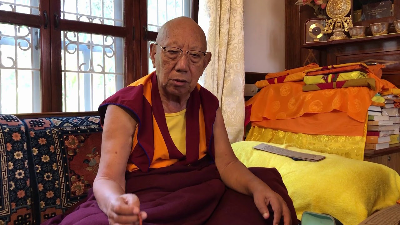 A Very Special Message from Khensur Rinpoche Jetsun Lobsang Delek to ...