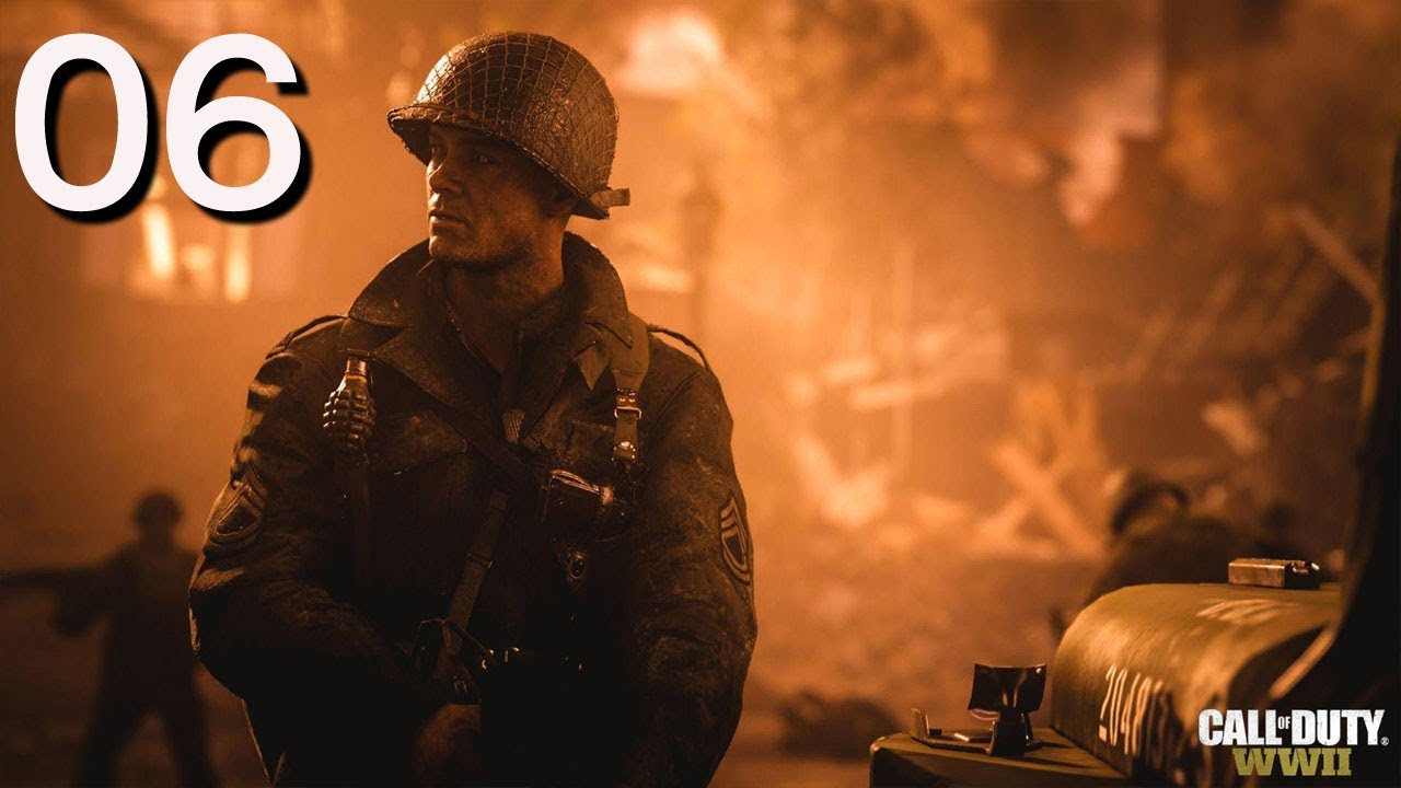 Call Of Duty WW2 (2017) Collateral Damage | Campaign No Commentary ...