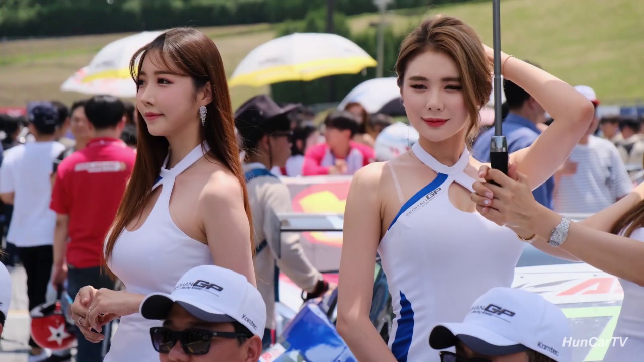 [4K] 2019-5 CJ 슈퍼레이스 그리드워크 서한 GP 모델들:유다솜,민유린,임민영(CJ Super Race Grid ...