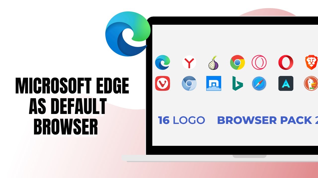 HOW TO SET MICROSOFT EDGE AS DEFAULT BROWSER - YouTube