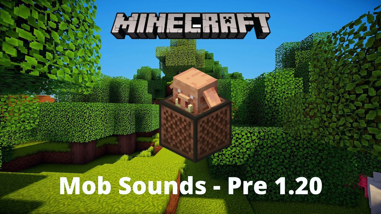 Minecraft - Mob Sounds - Pre 1 20 Update - YouTube