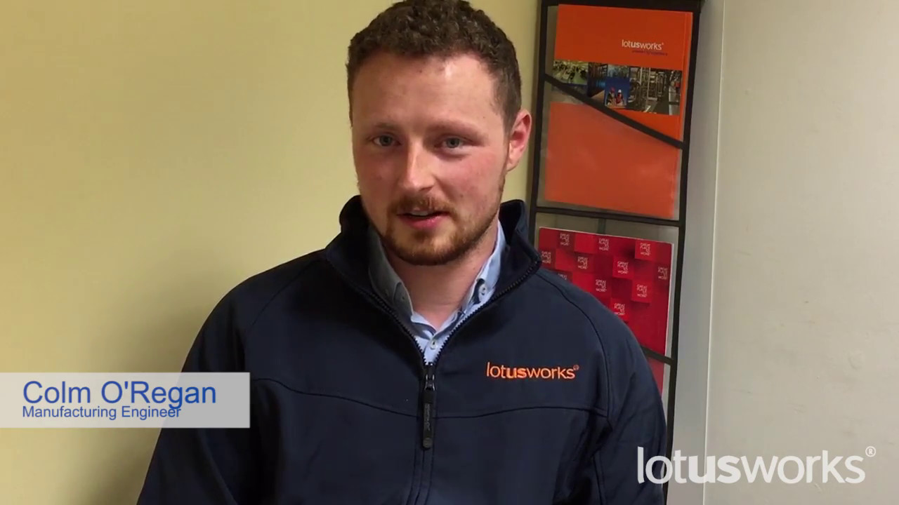 Meet LotusWorker Colm O'Regan | Manufacturing Engineer - YouTube