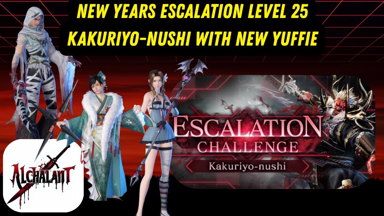 FF7 Ever Crisis - Escalation Level 25 Kakuriyo-Nushi with New Years ...